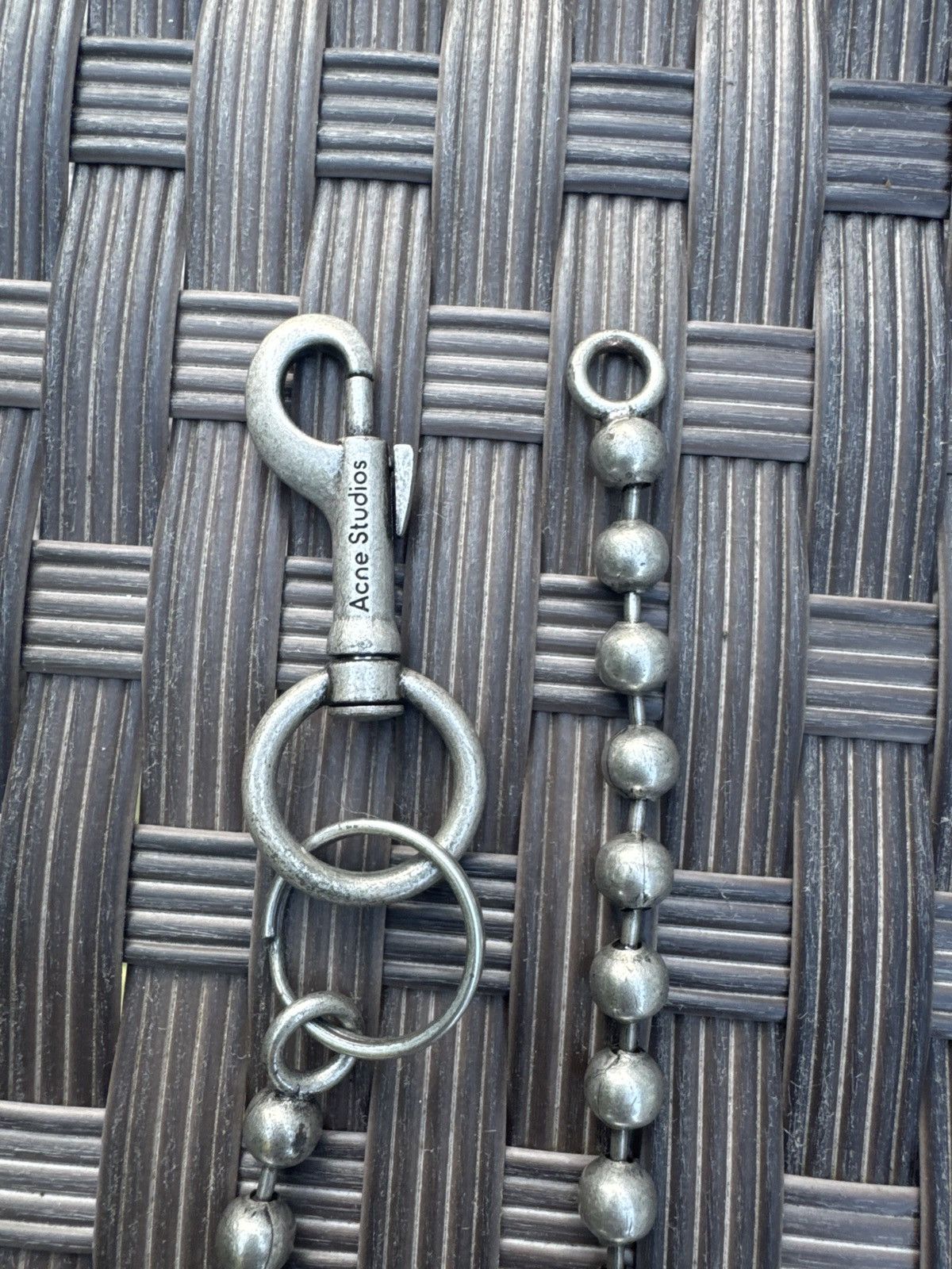 Acne Studios VERY RARE* Acne Studios wallet chain | Grailed