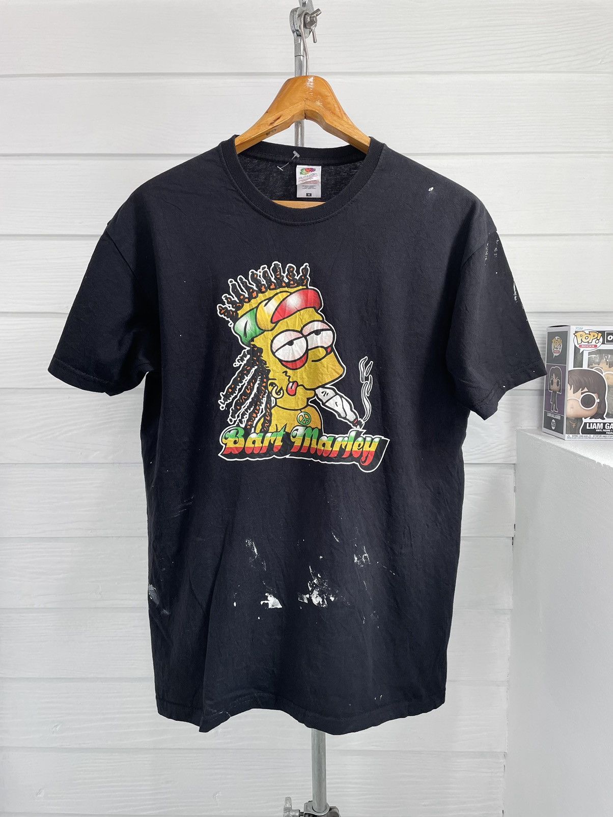 Movie × The Simpsons × Vintage VINTAGE 00s BART MARLEY THE SIMPSONS ...