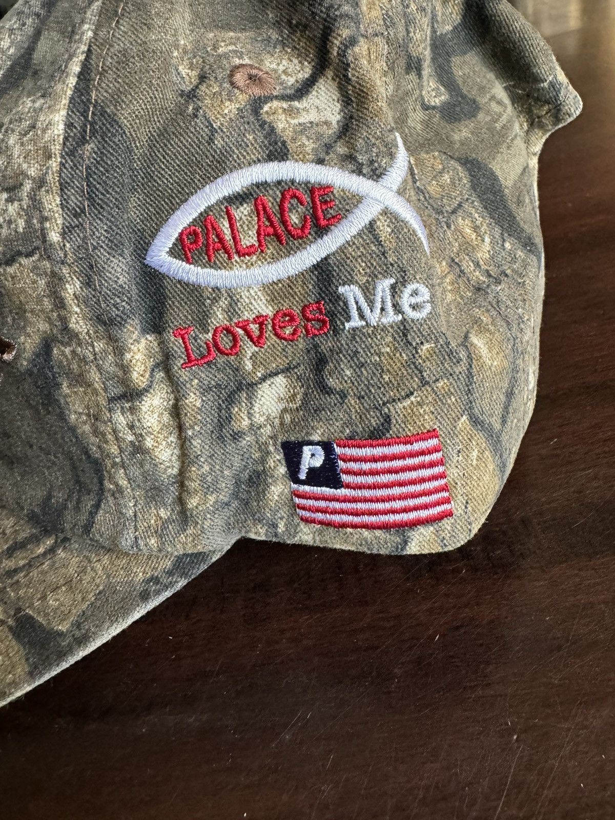 Palace × Realtree × Vintage Palace Washed Realtree Camo 6-Panel Timber ...