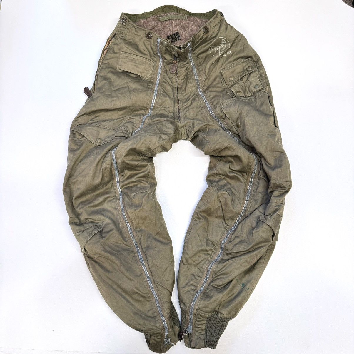 Vintage USAF TYPE-A11 WOOL LINED FLYING MILITARY PANTS 40s | Grailed