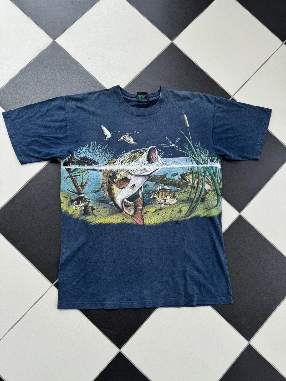 Bass Pro Shops × Fish And Chips × Vintage Vintage Pro Bass | Grailed