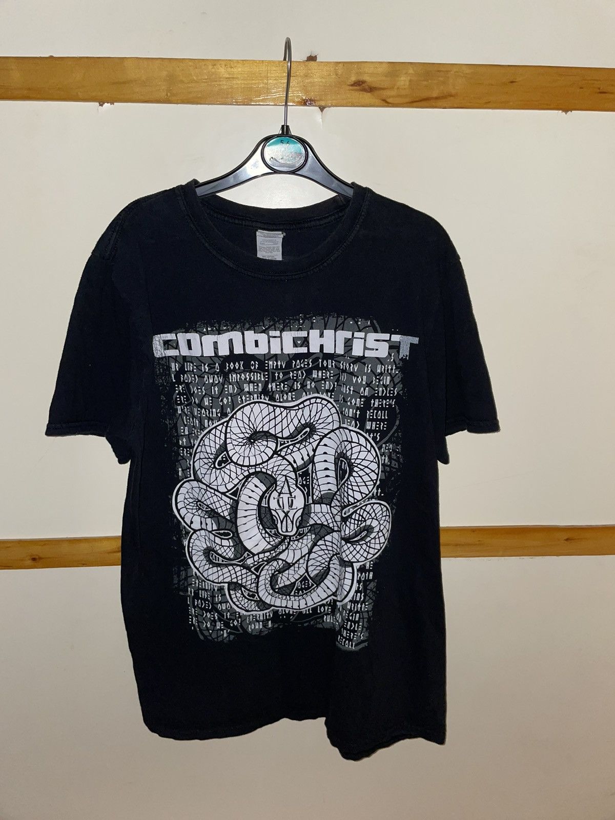 Band Tees × Good Music Merchandise × Vintage Combichrist vintage t ...