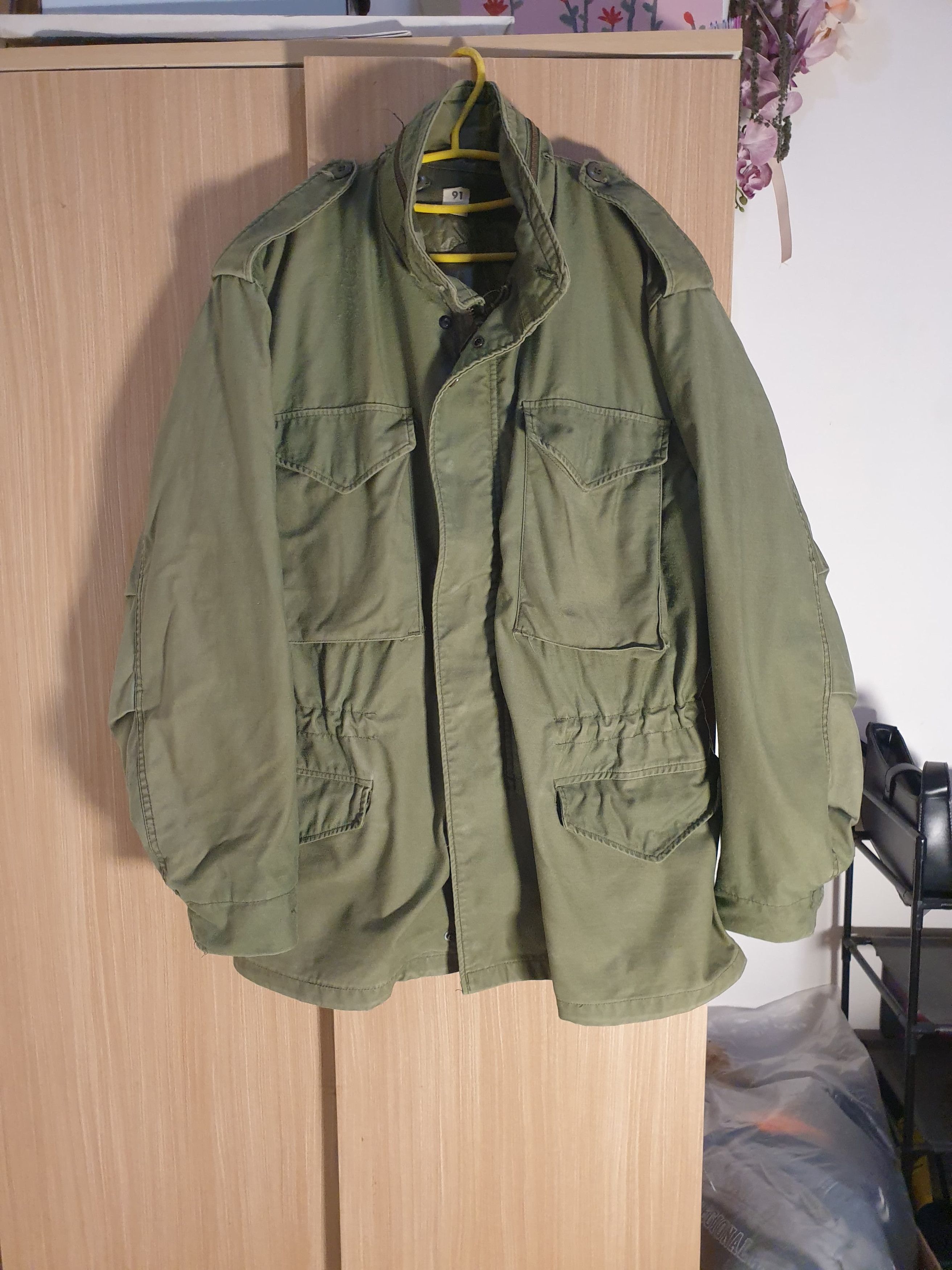 Made In Usa × Military × Vintage US Army M65 OG 107 Vietnam war field Jacket with Liner | Grailed