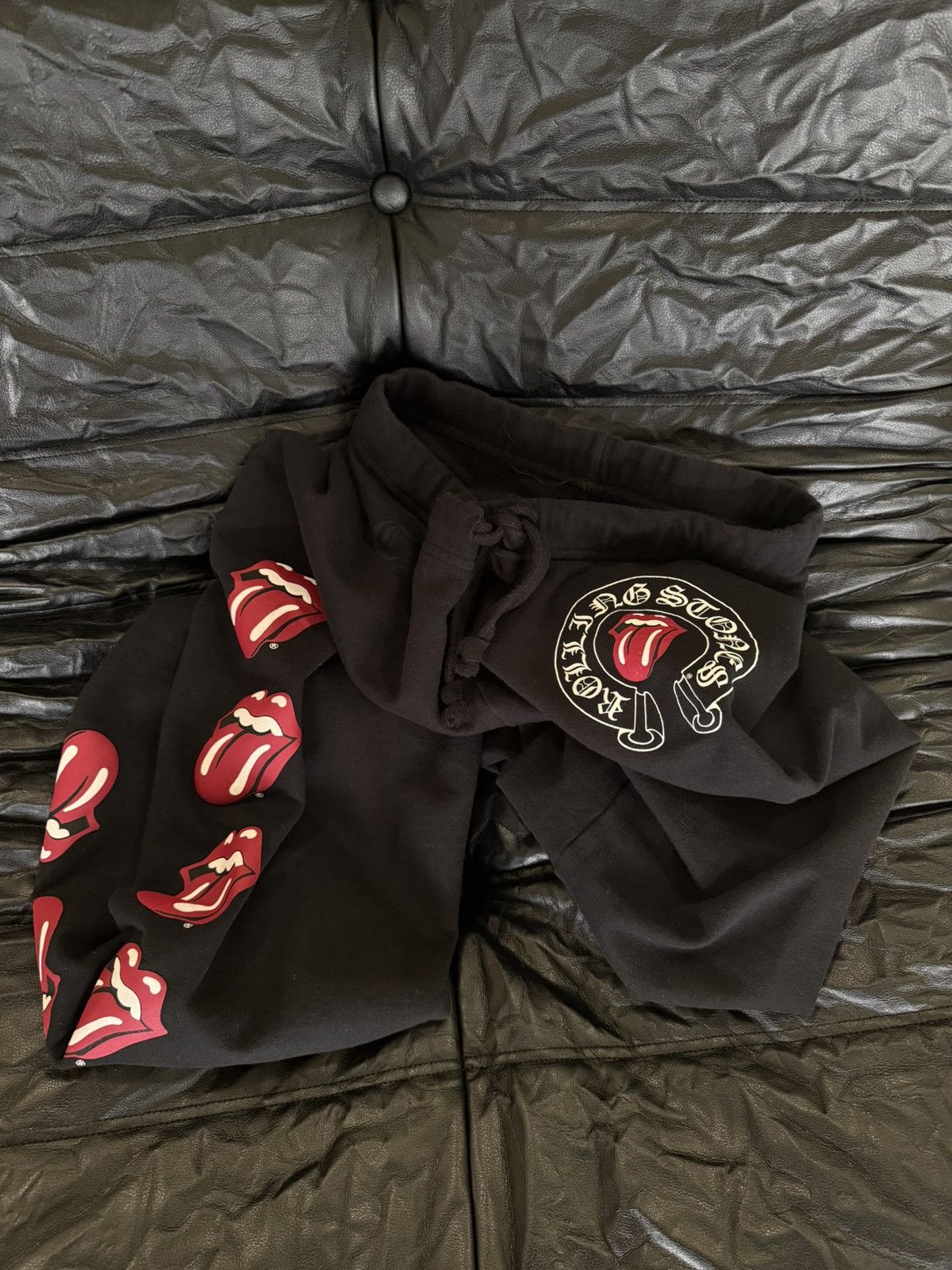 Chrome Hearts Chrome Hearts ‘Rolling Stones’ Sweatpants | Grailed
