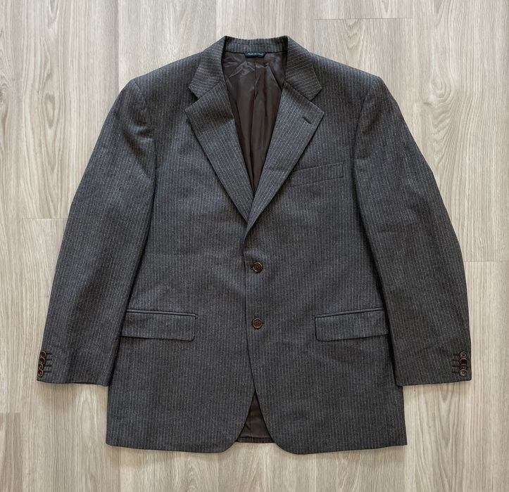 Tombolini Tombolini Classic Striped Brown Suit | Grailed