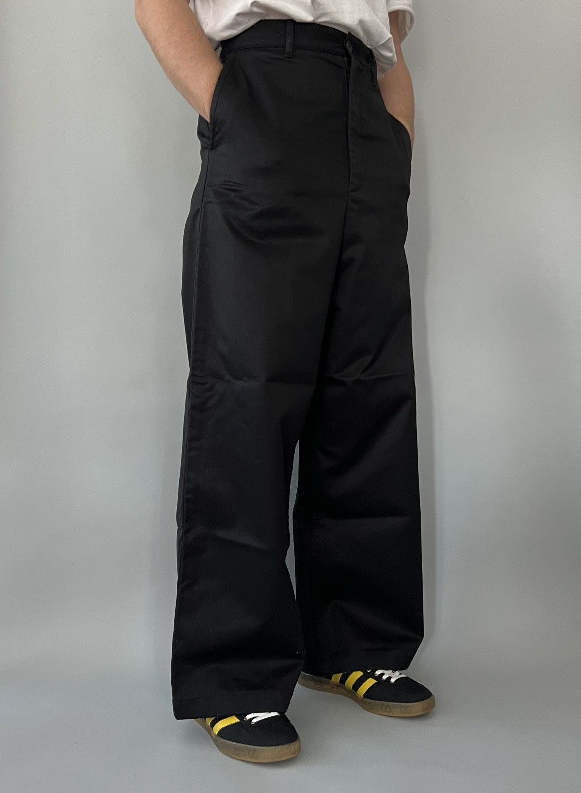 Balenciaga Balenciaga Dropped Crotch Pants | Grailed