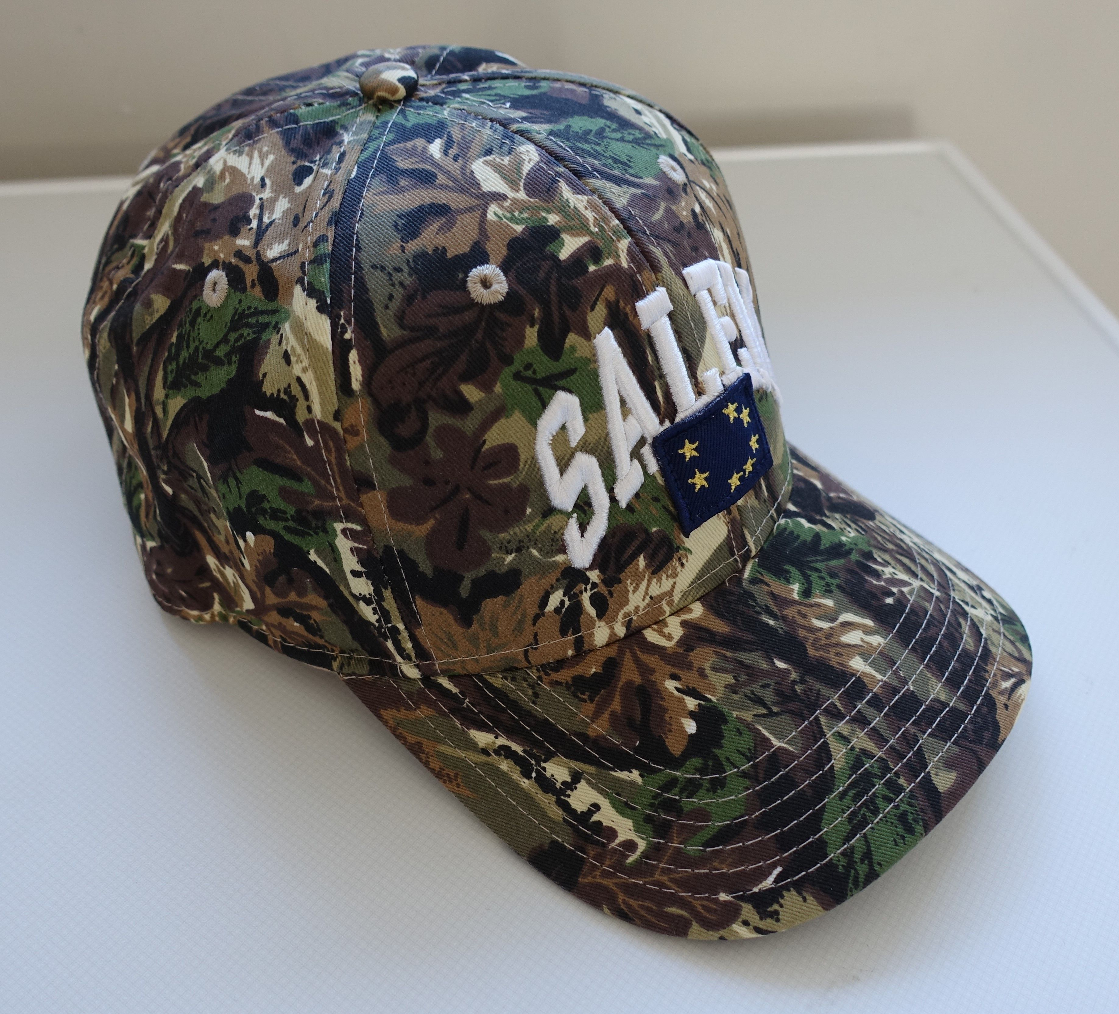 Drain Gang × Haunted Mound × S4LEM Flag Hat (Euro) | Grailed