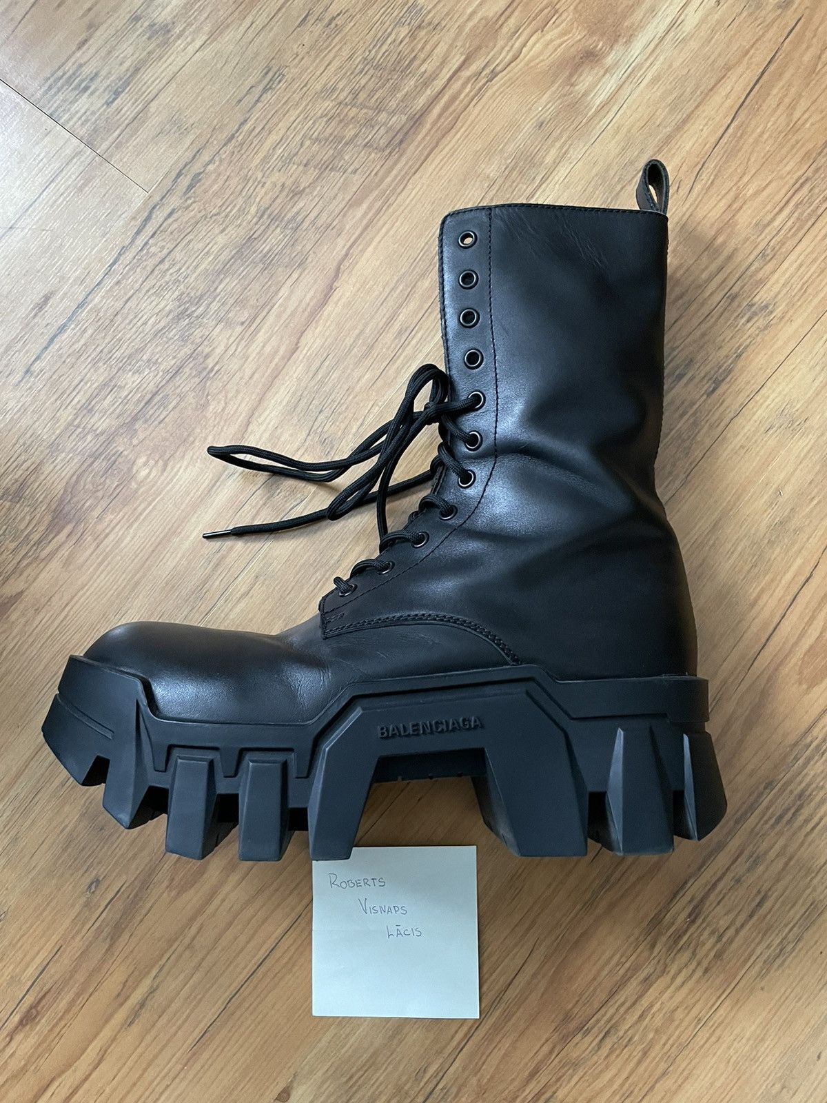 Balenciaga Balenciaga bulldozer boots | Grailed