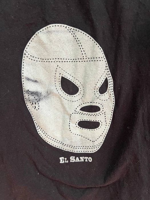 Vintage Vintage 90s El Santo Mask Wrestling Promo T-Shirt | Grailed