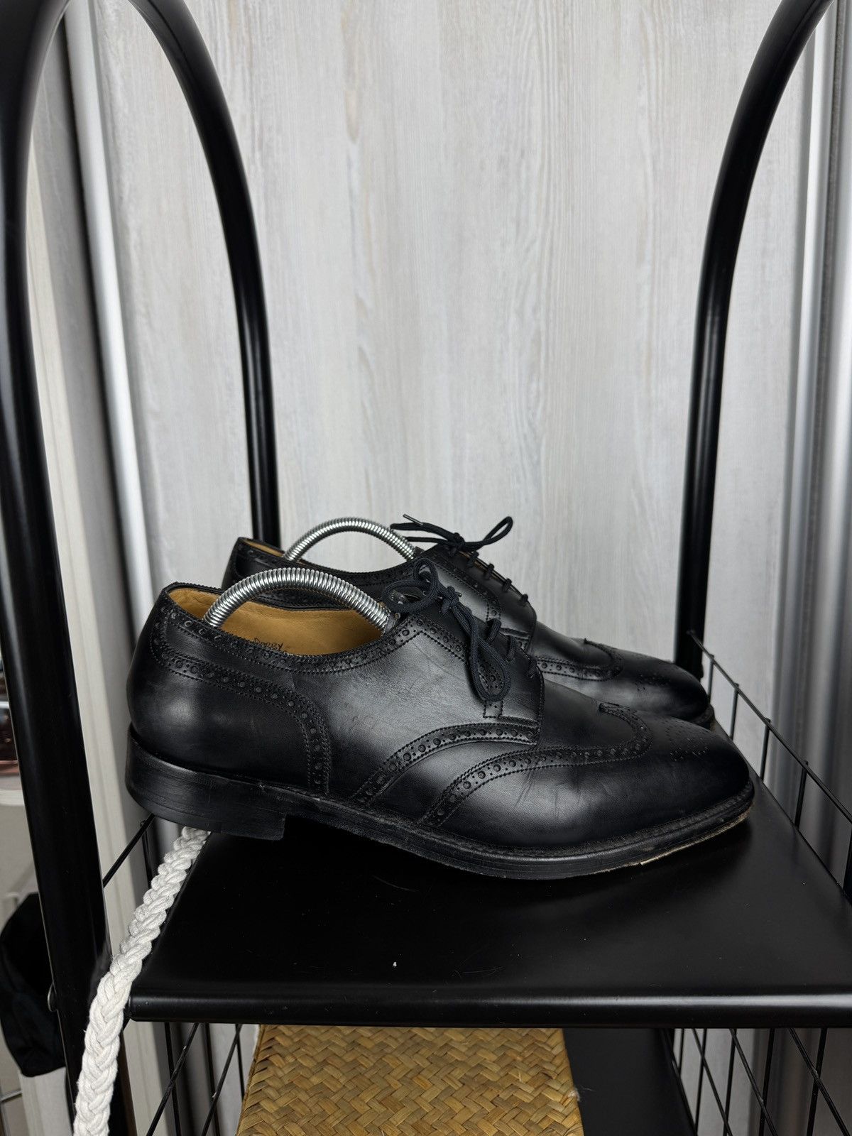 John Lobb John Lobb Darby Black Oxford Derby Classic Shoes 10E | Grailed