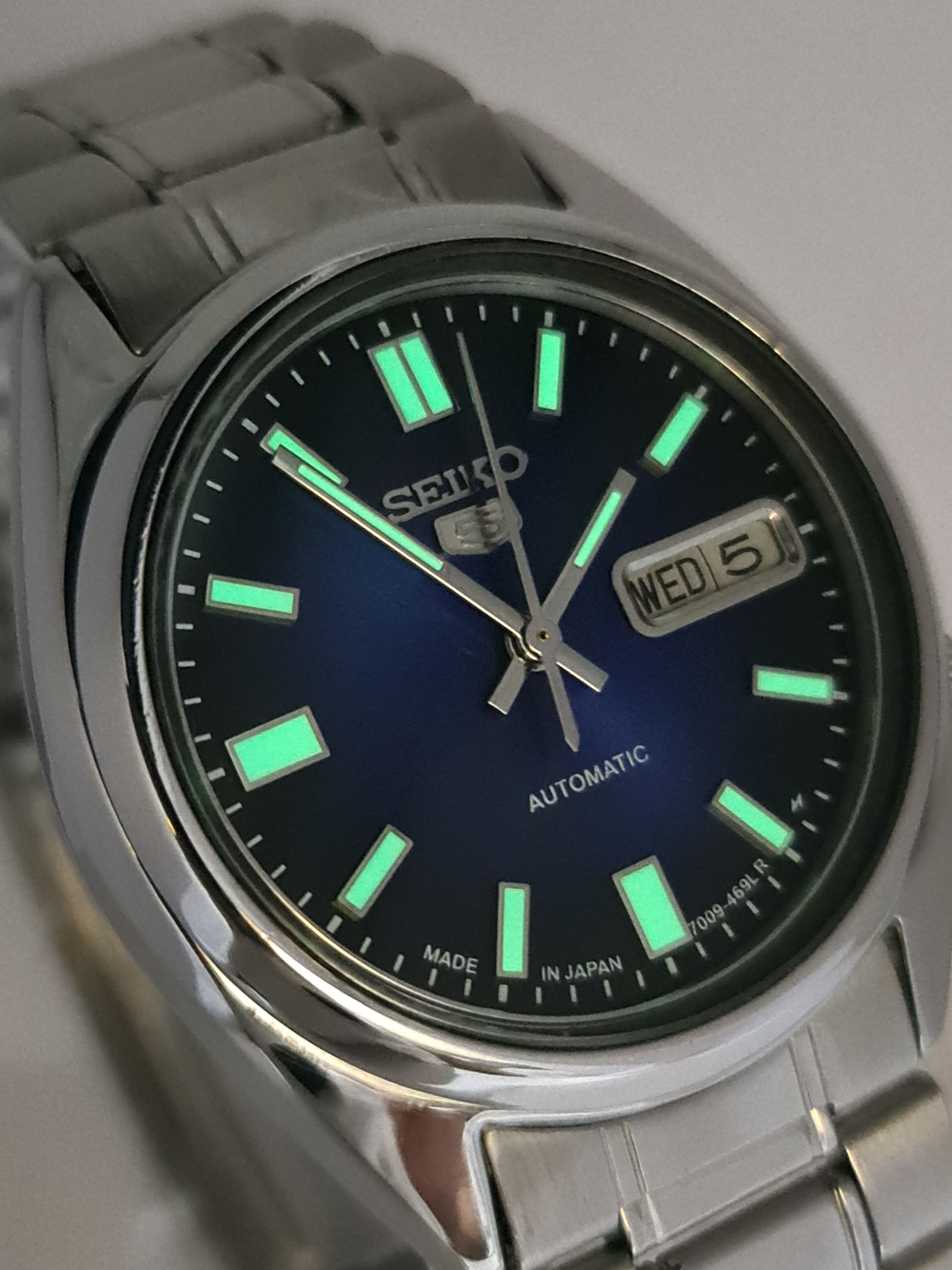 Seiko × Vintage Seiko 5 Automatic Wrist Watch 17 Jewels Day/Date Japan | Grailed