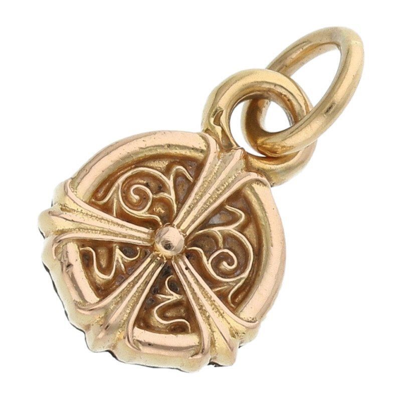 Chrome Hearts Chrome Hearts 22K Gold Peace Sign Necklace | Grailed