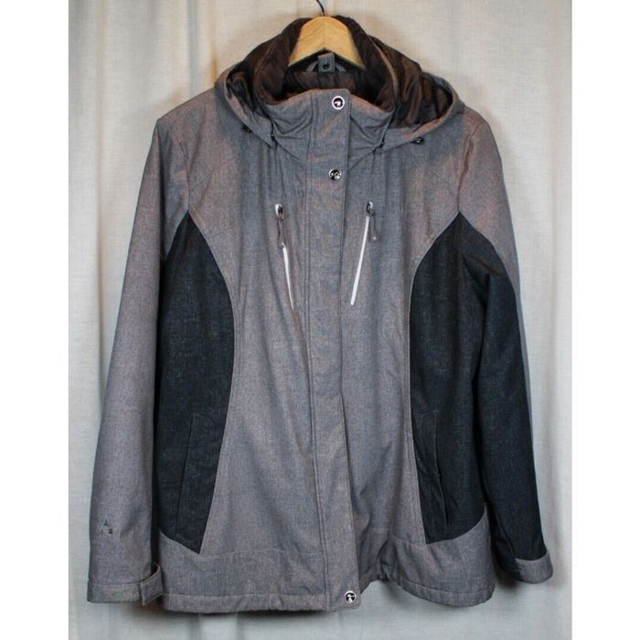 Designer Gerry Winter Jacket Hooded 3 in 1 Full Zip Ski / Board Coat ...