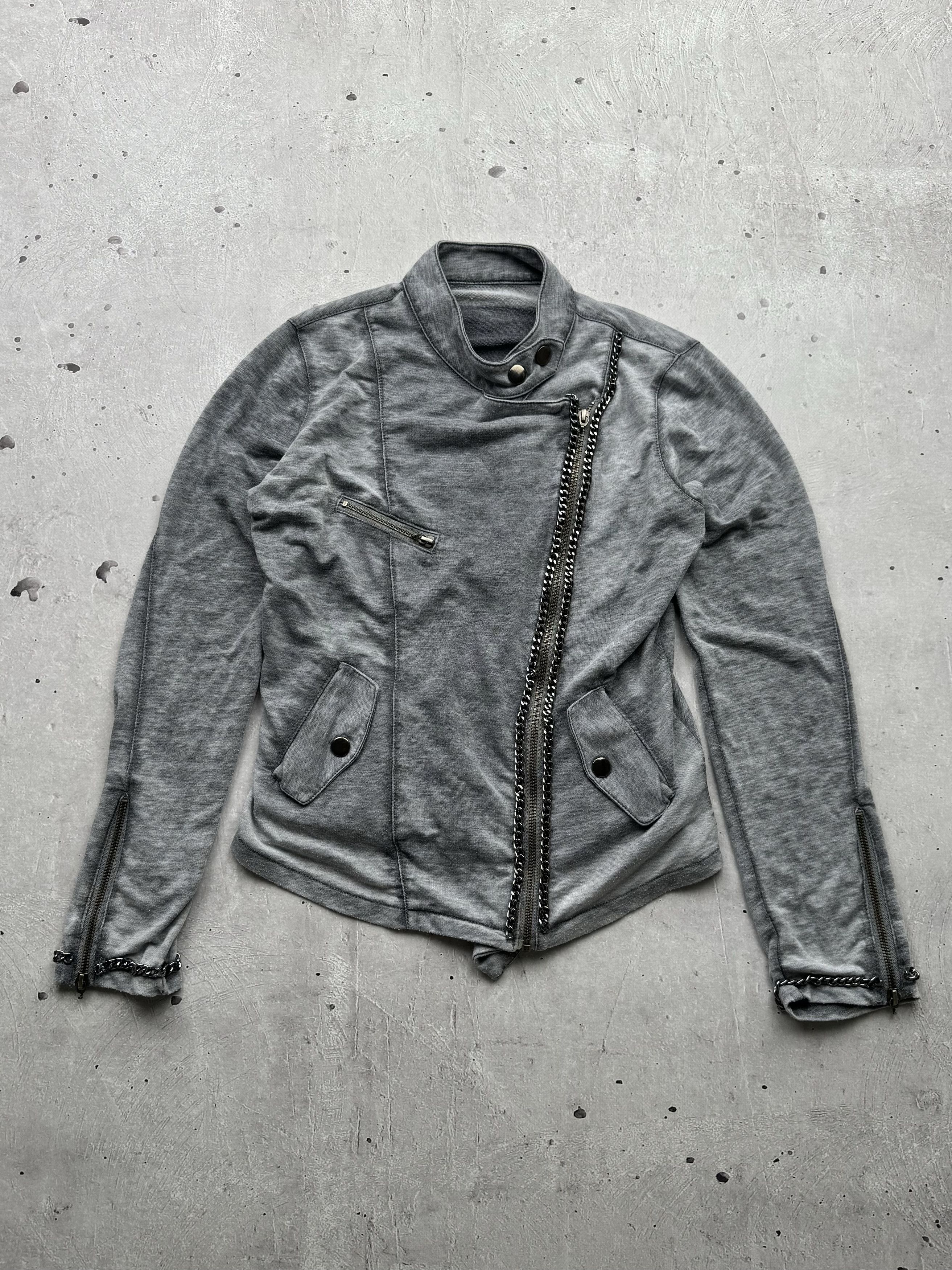 Diesel Diesel Vintage Asymmetrical Light Jacket Iron Chains | Grailed