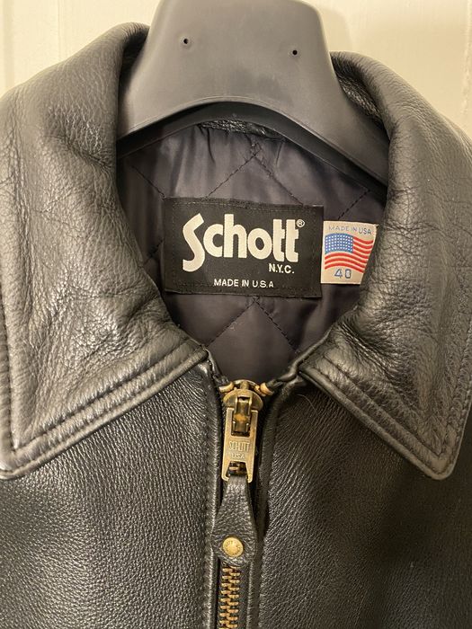 Schott Schott Leather Jacket Vintage | Grailed