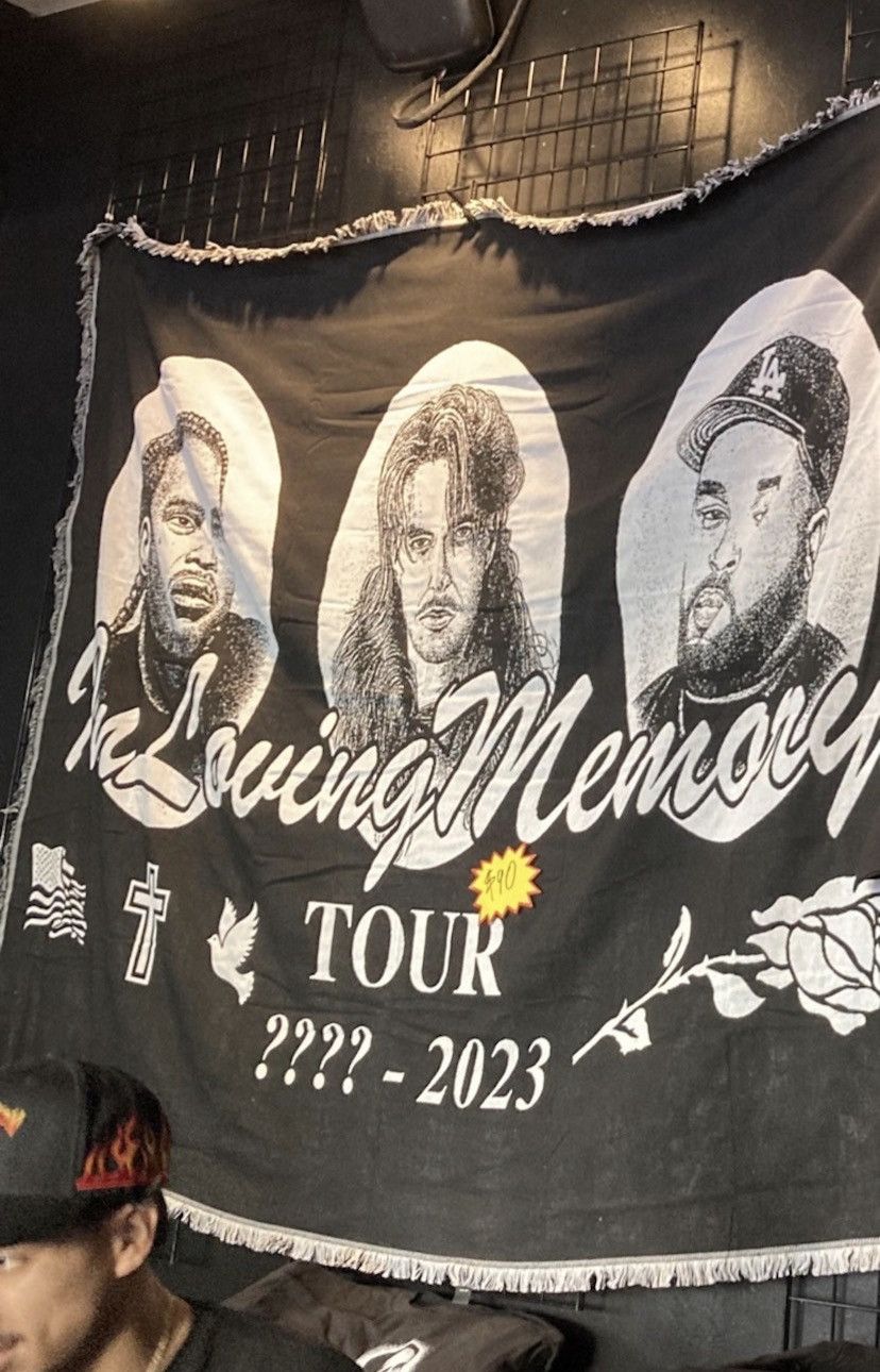 TeamSESH TeamSESH In Loving Memory Tour Blanket | Grailed