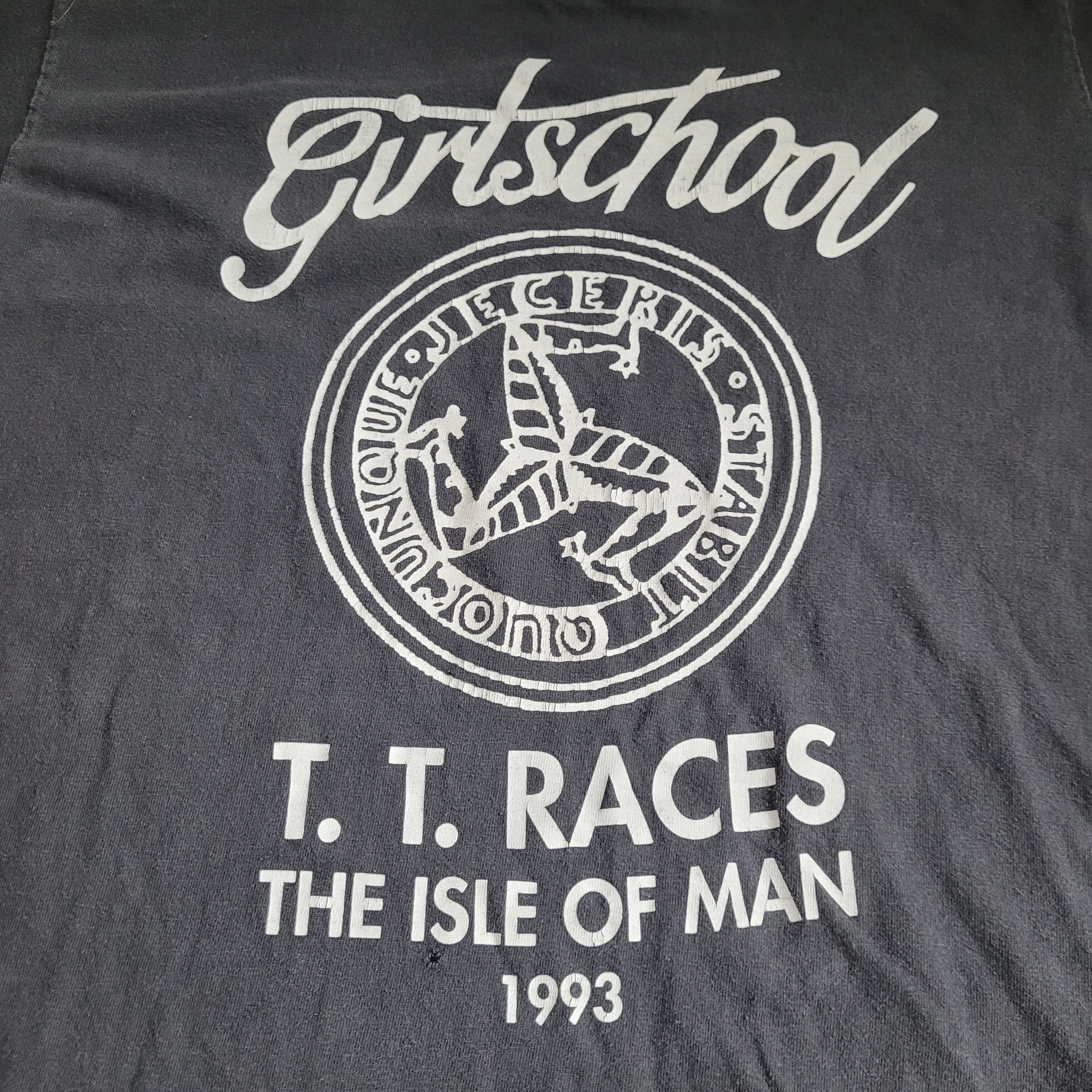 Band Tees VINTAGE GIRLSCHOOL TOUR SHIRT | Grailed