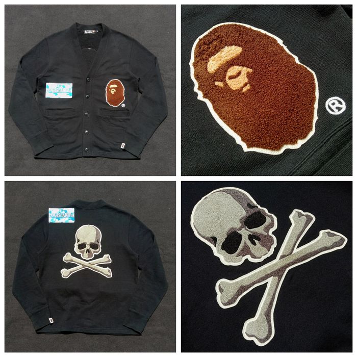 Bape Bape x Mastermind Japan Cardigan (2011) | Grailed