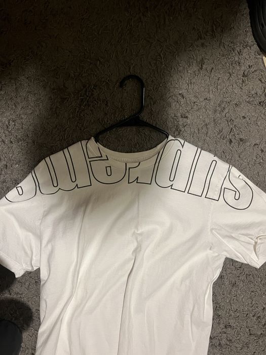 Supreme Supreme Upside Down Logo Shirt | Grailed