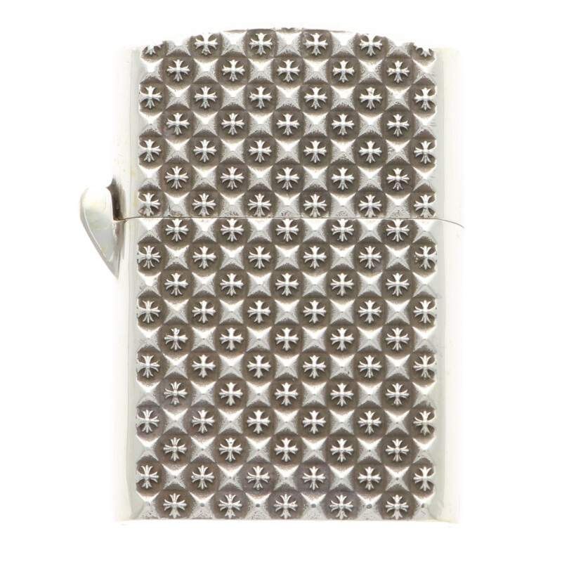 Chrome Hearts Pyramid Stud Silver Zippo Lighter LIGHTER Z PYRAMID PLS ...