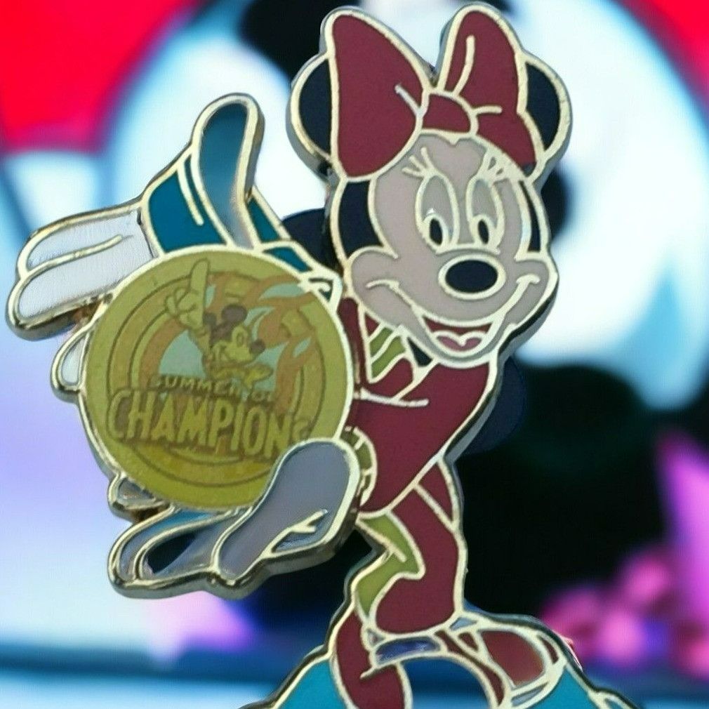 Disney Summer of Champions - Minnie Mouse Collectible Disney Pin LE ...