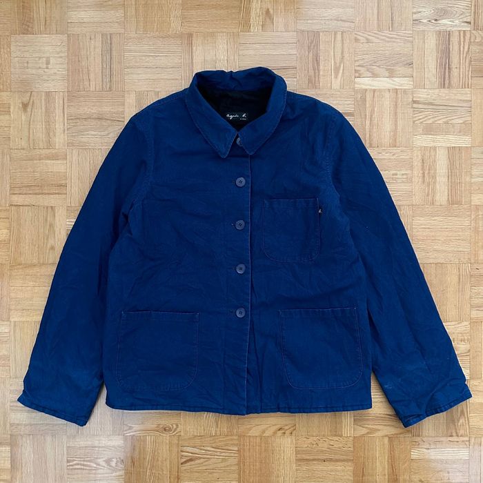 Agnes B. Agnes B Paris cotton insulated reversible work jacket | Grailed