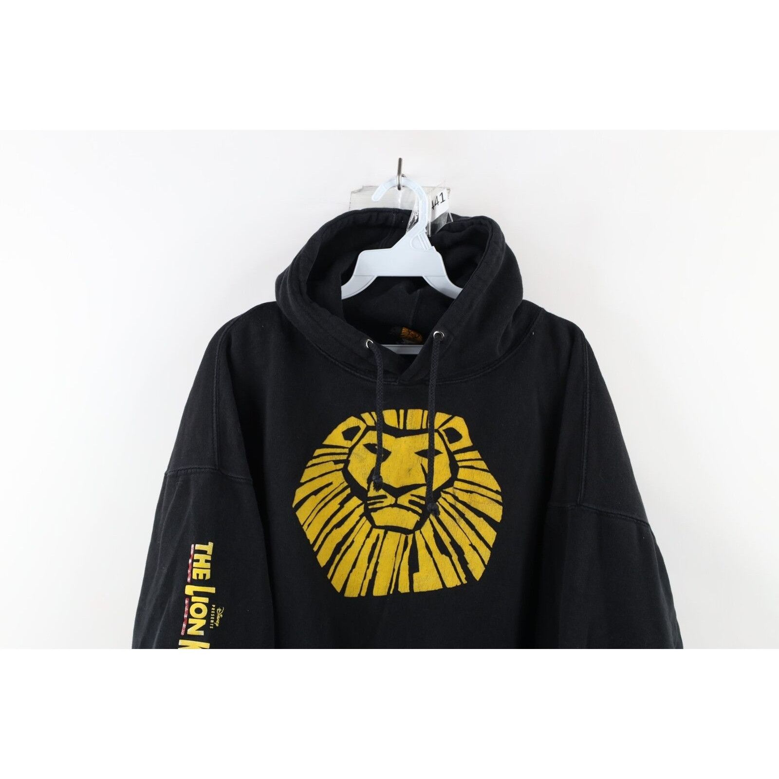 Vintage Vintage Disney The Lion King Faded Spell Out Hoodie | Grailed