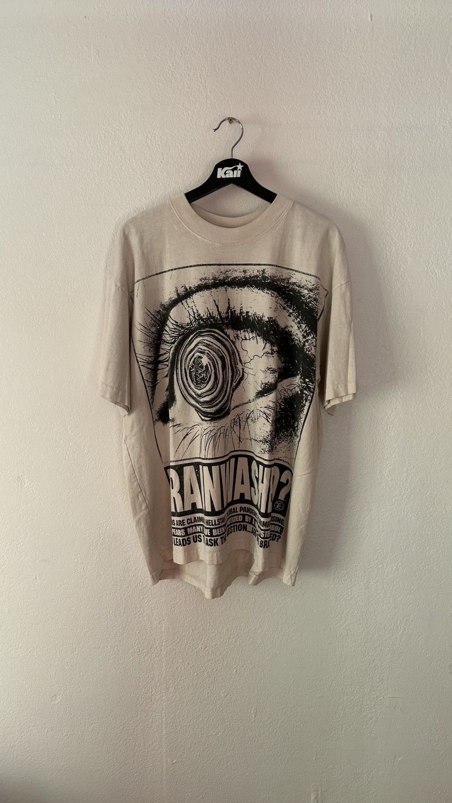 HELLSTAR Hellstar Brainwashed Eyeball Tee | Grailed