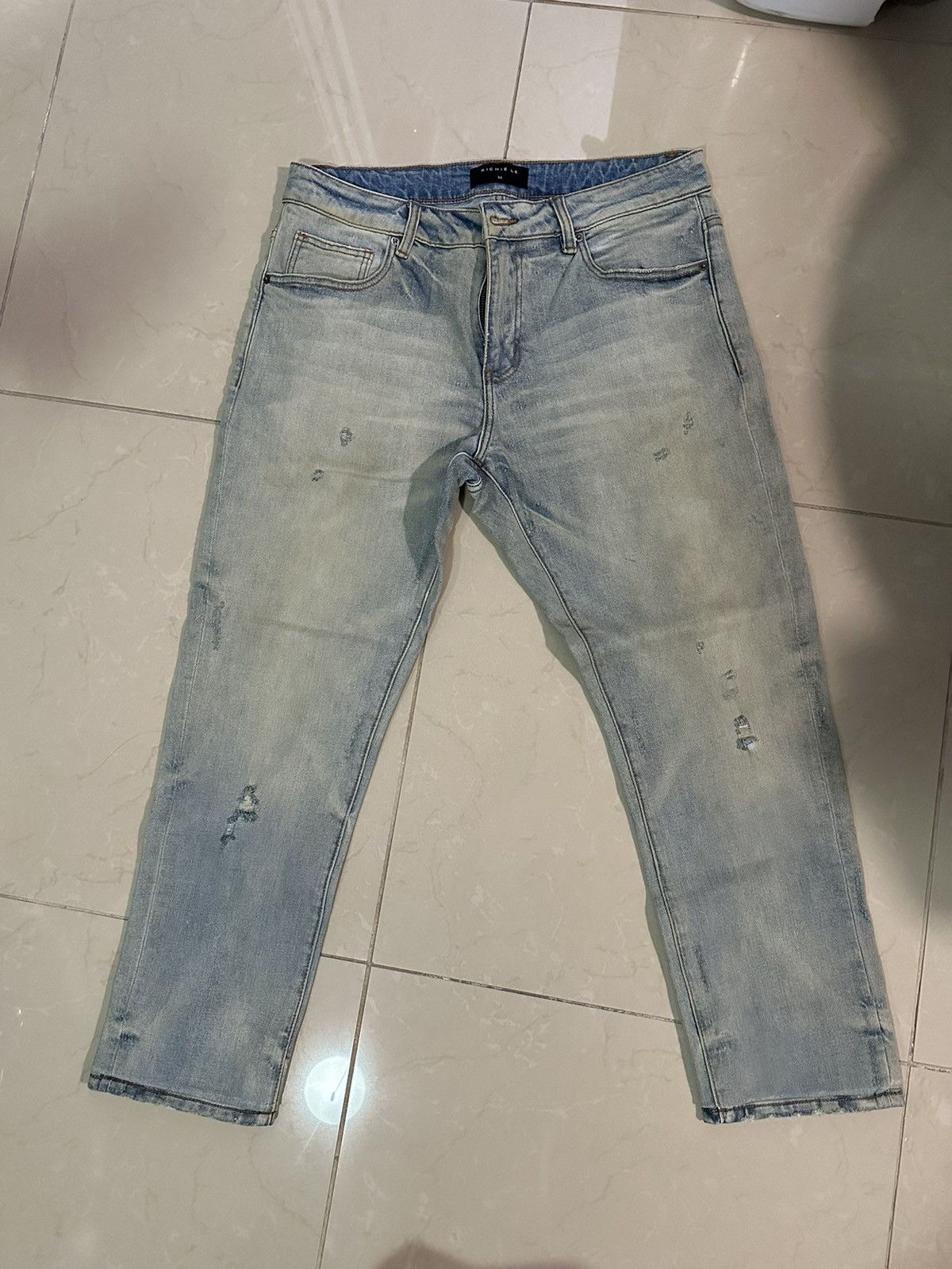 Richie Le Collection Richie Le Denim 005 - Sand Wash (Light) | Grailed