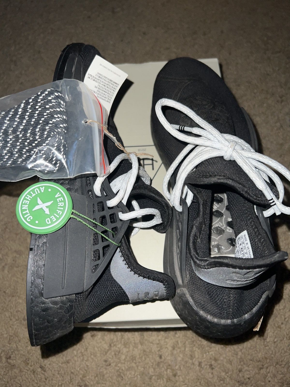 Adidas Human Races Black | Grailed