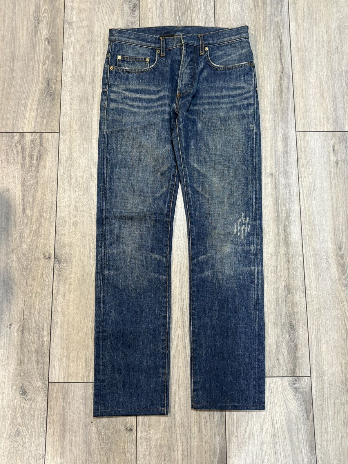 Dior × Hedi Slimane Dior Homme SS06 Claw Mark Denim | Grailed
