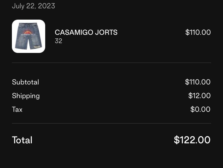 Streetwear Raspberry Hills “Casamigo” Jorts | Grailed