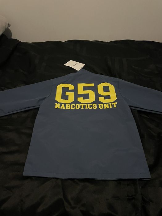 G59 Records G59 Narcotics Coaches Jacket (Navy) | Grailed