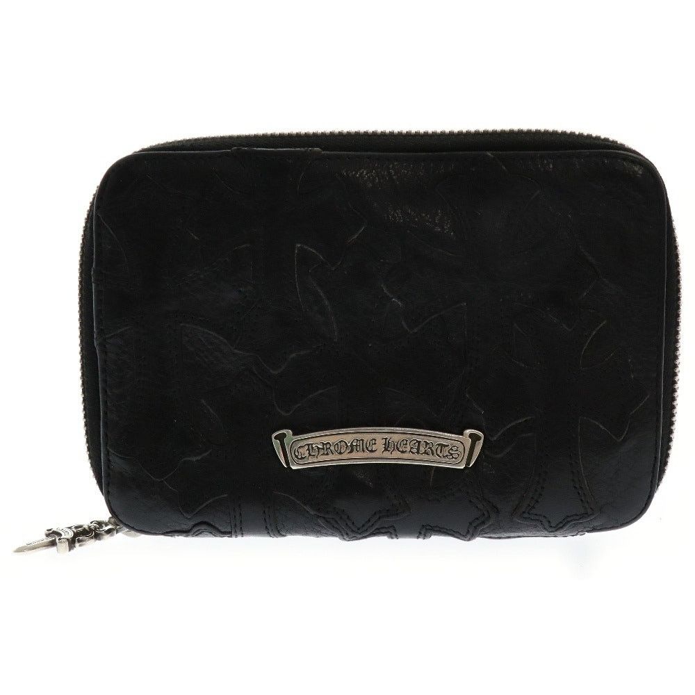 Chrome Hearts Chrome Hearts Cemetery Cross Bank Robber Wallet | Grailed