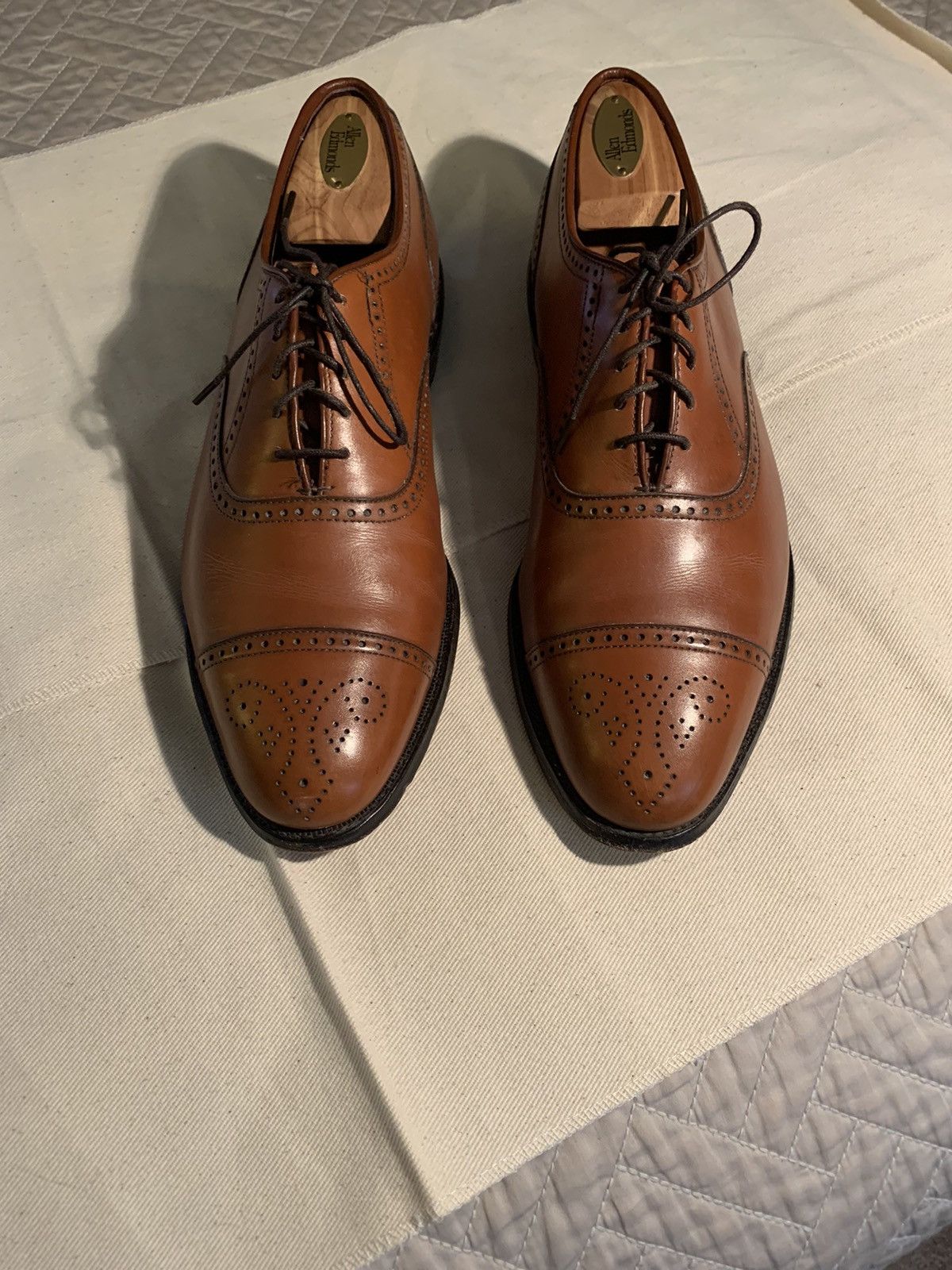 Allen Edmonds Allen Edmonds Wingtip Walnut Oxford Dress Shoe | Grailed
