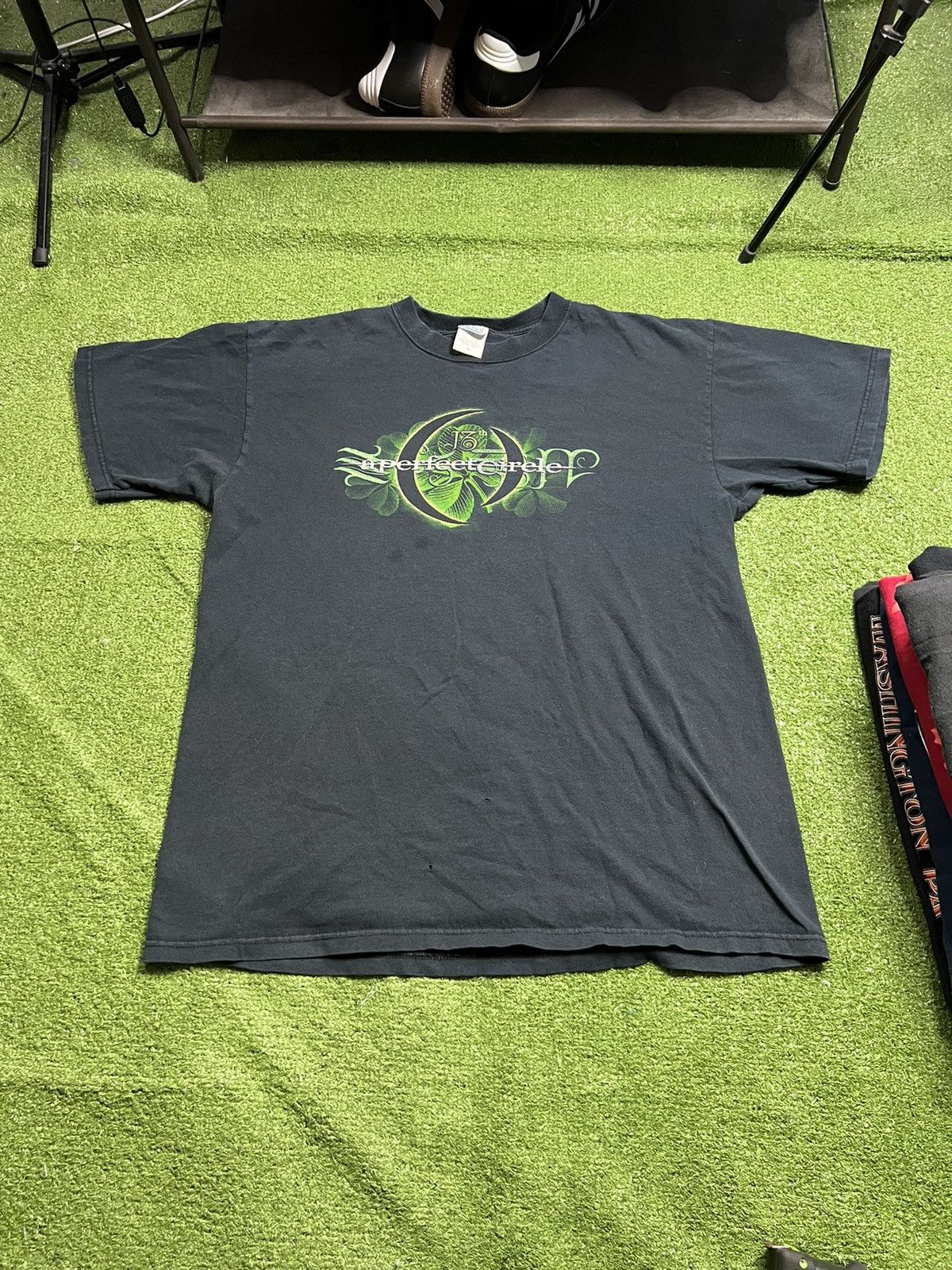Band Tees × Streetwear × Vintage vintage a perfect circle faded black ...
