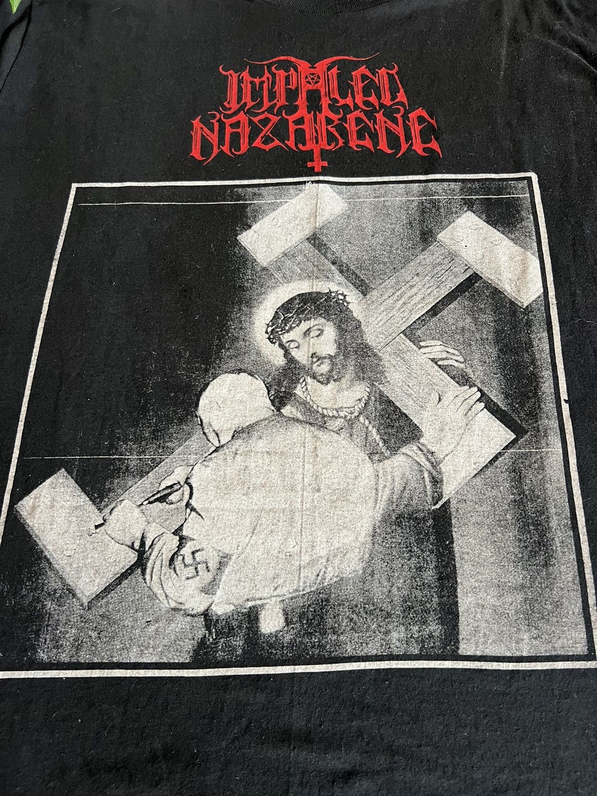 Vintage Vintage Impaled Nazarene Christ shirt | Grailed