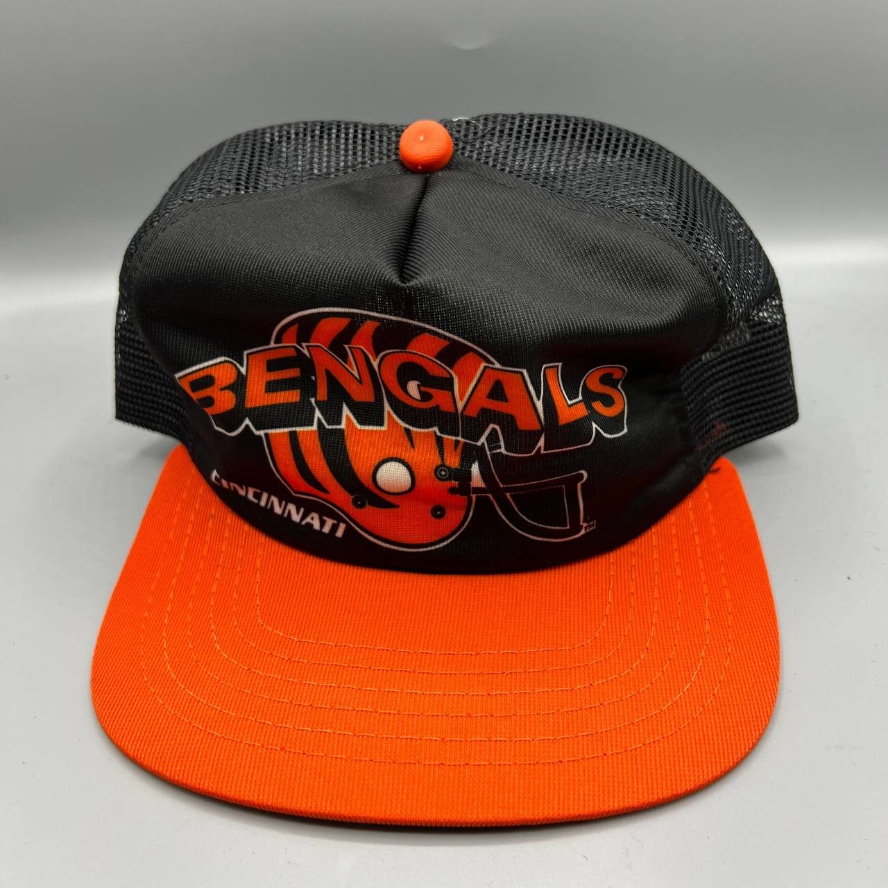 New Era Vintage Cincinnati Bengals Trucker Hat Men Snap Back Cap | Grailed