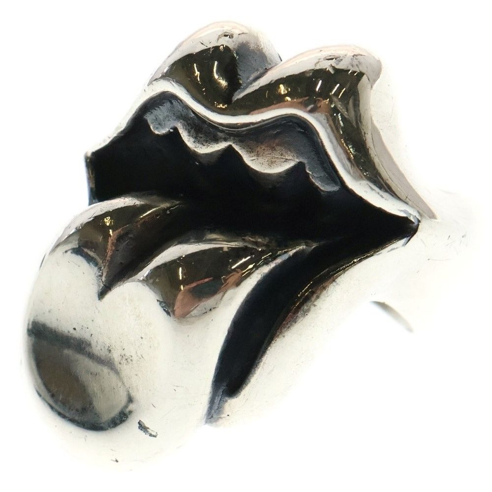 Chrome Hearts Chrome Hearts Lip Tongue Large Ring Silver | Grailed