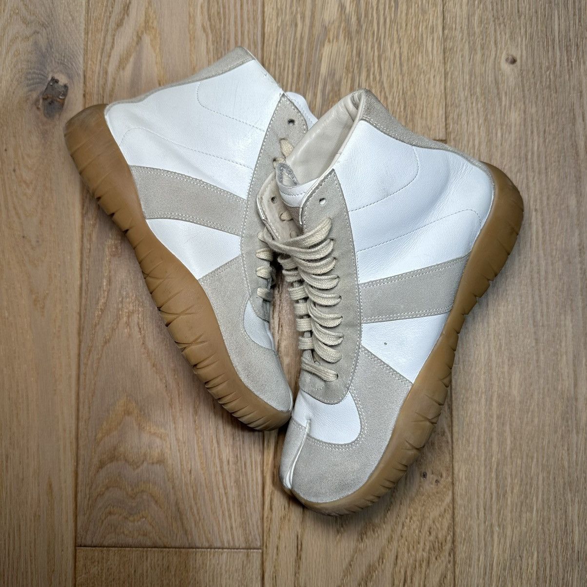 Maison Margiela Maison Margiela Tabi Replica GAT White Leather | Grailed