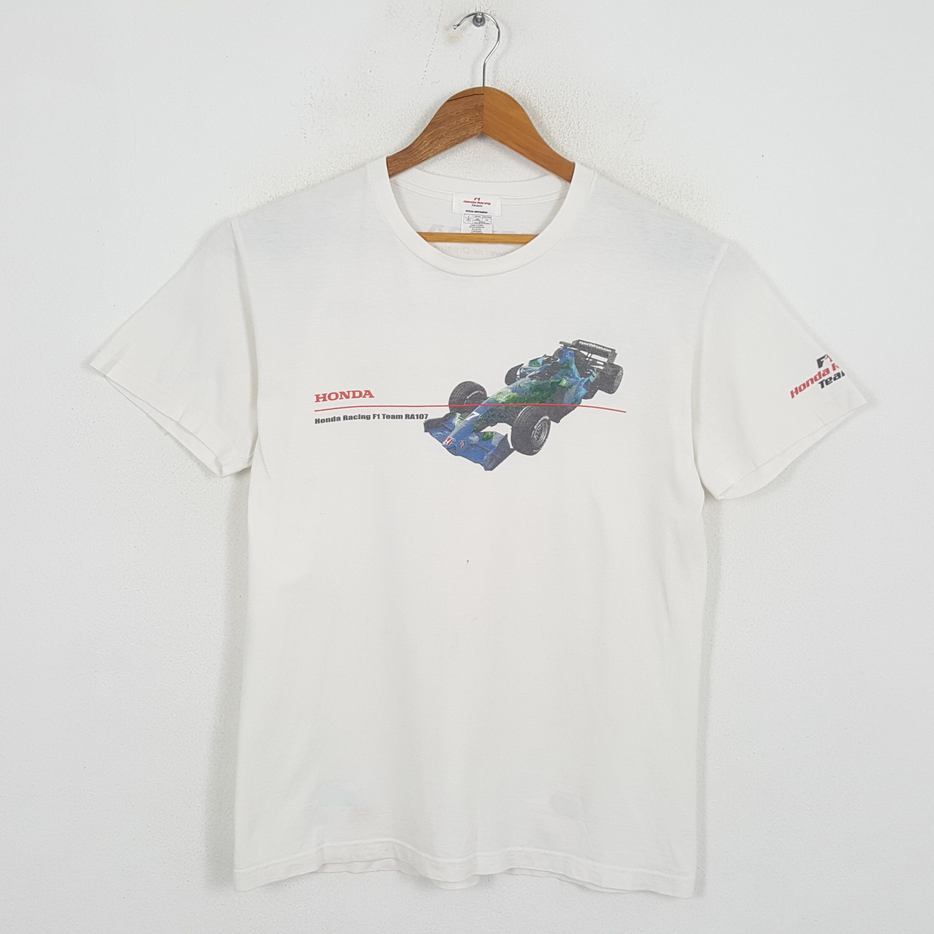 Honda × Racing × Vintage Vintage FORMULA 1 HONDA RACING TEAM GP Promo T ...