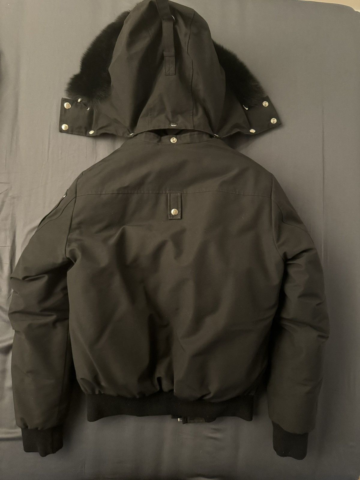 Moose Knuckles Moose knuckle bomber black | Grailed