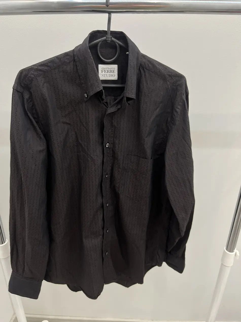 Ferre × Gf Ferre × Gianfranco Ferre Gianfranco Ferre Pocket Button Up ...