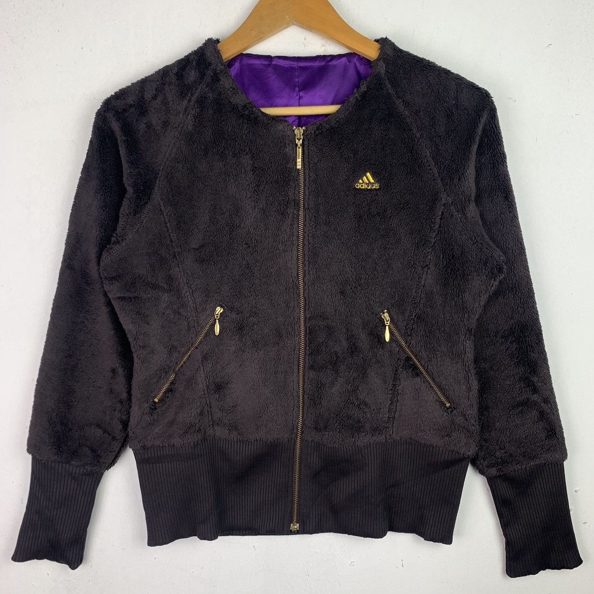 Adidas × Streetwear × Vintage Adidas Vintage Fleece Zip Up | Grailed