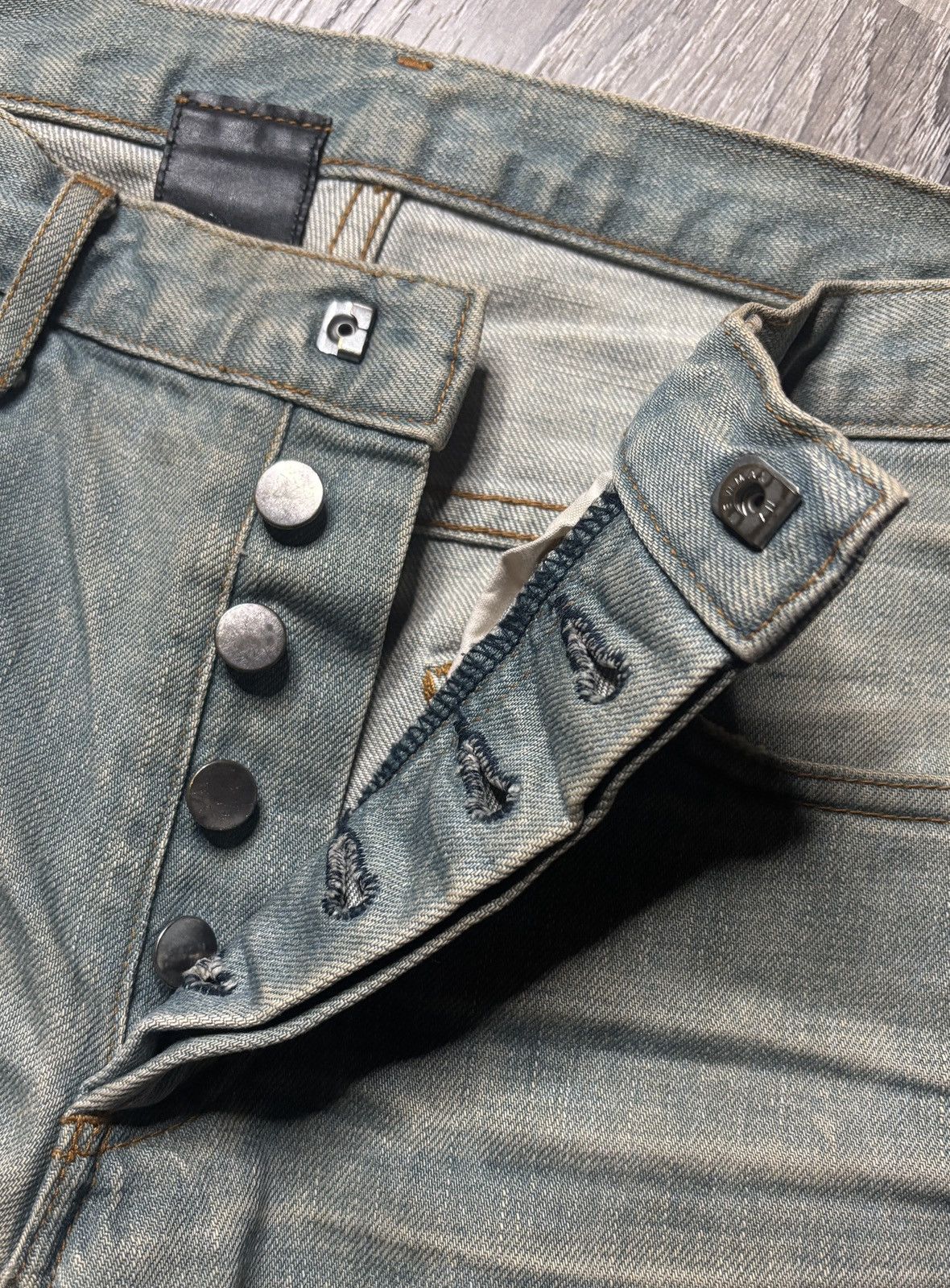 Dior dior ss04 bleu claire denim | Grailed