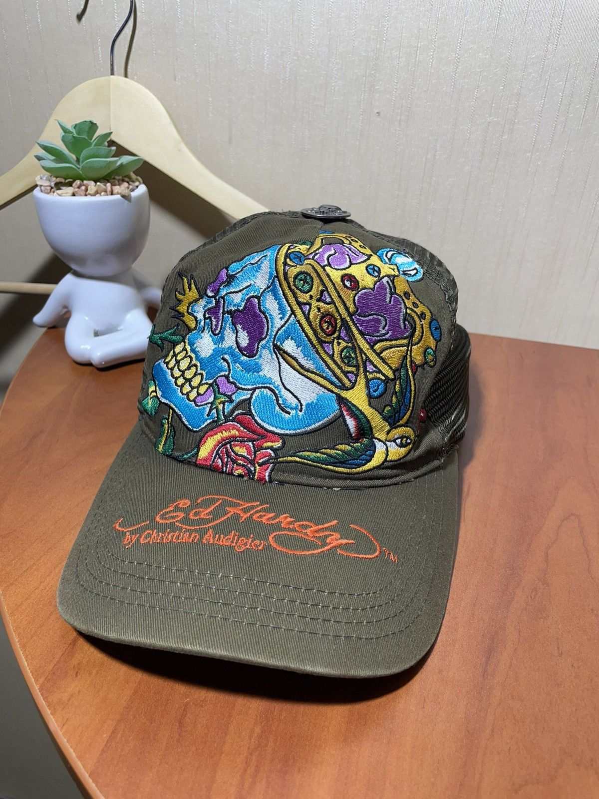 Vintage Ed hardy vintage Japanese cap 90s | Grailed
