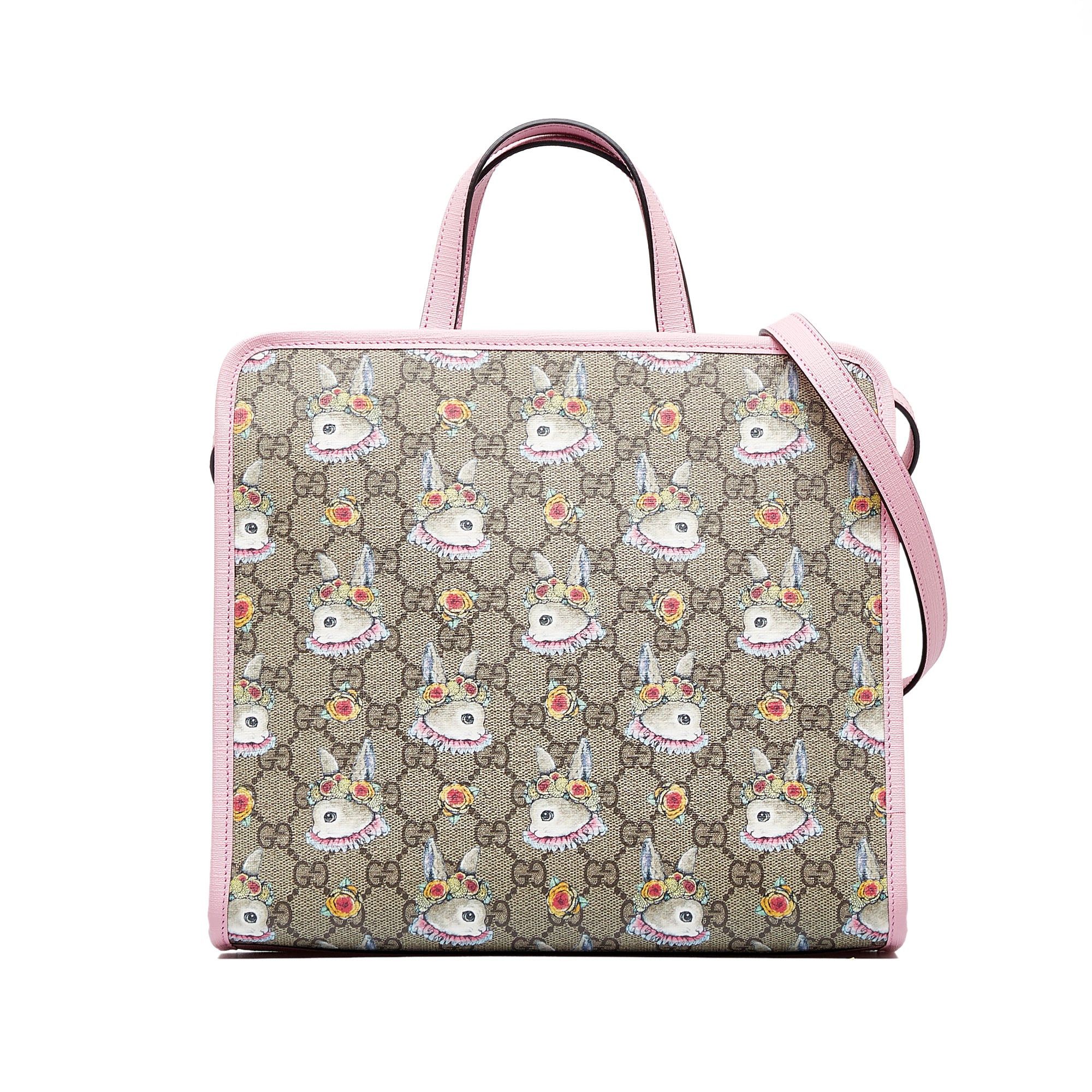 Gucci GUCCI Mini x Higuchi Yuko GG Supreme Rabbit Satchel | Grailed