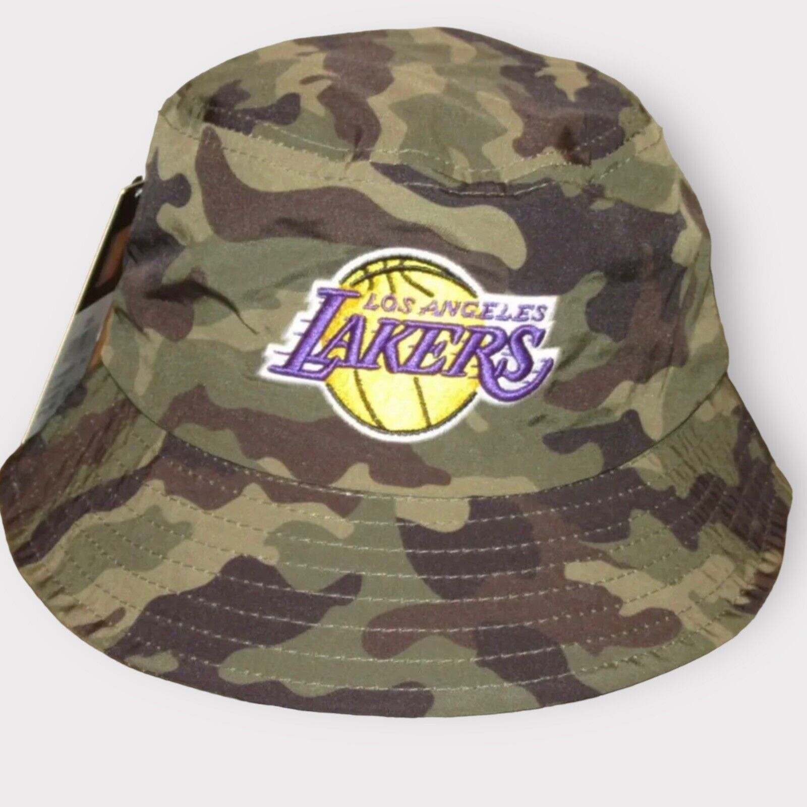 NBA Ultra Game NBA Los Angeles Lakers Bucket Hat Camo One Size | Grailed