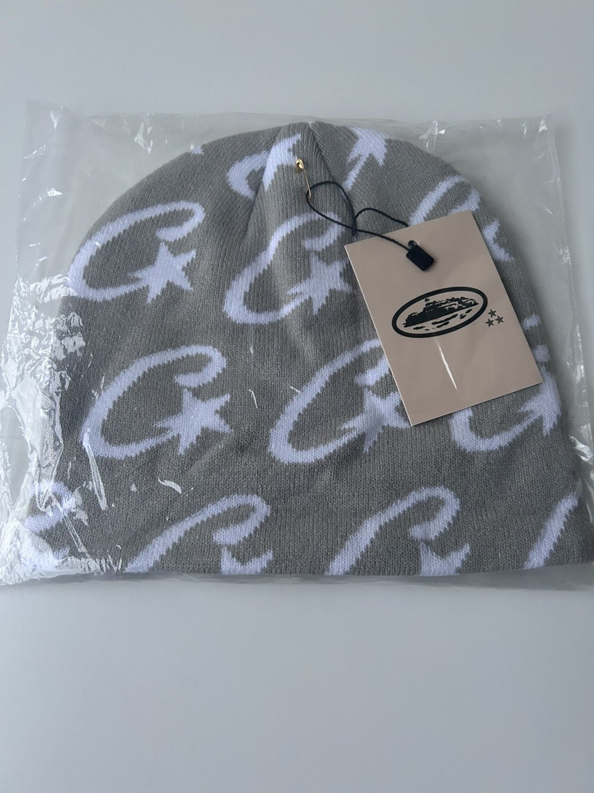 Corteiz × Streetwear Corteiz Monogram Beanie Grey | Grailed