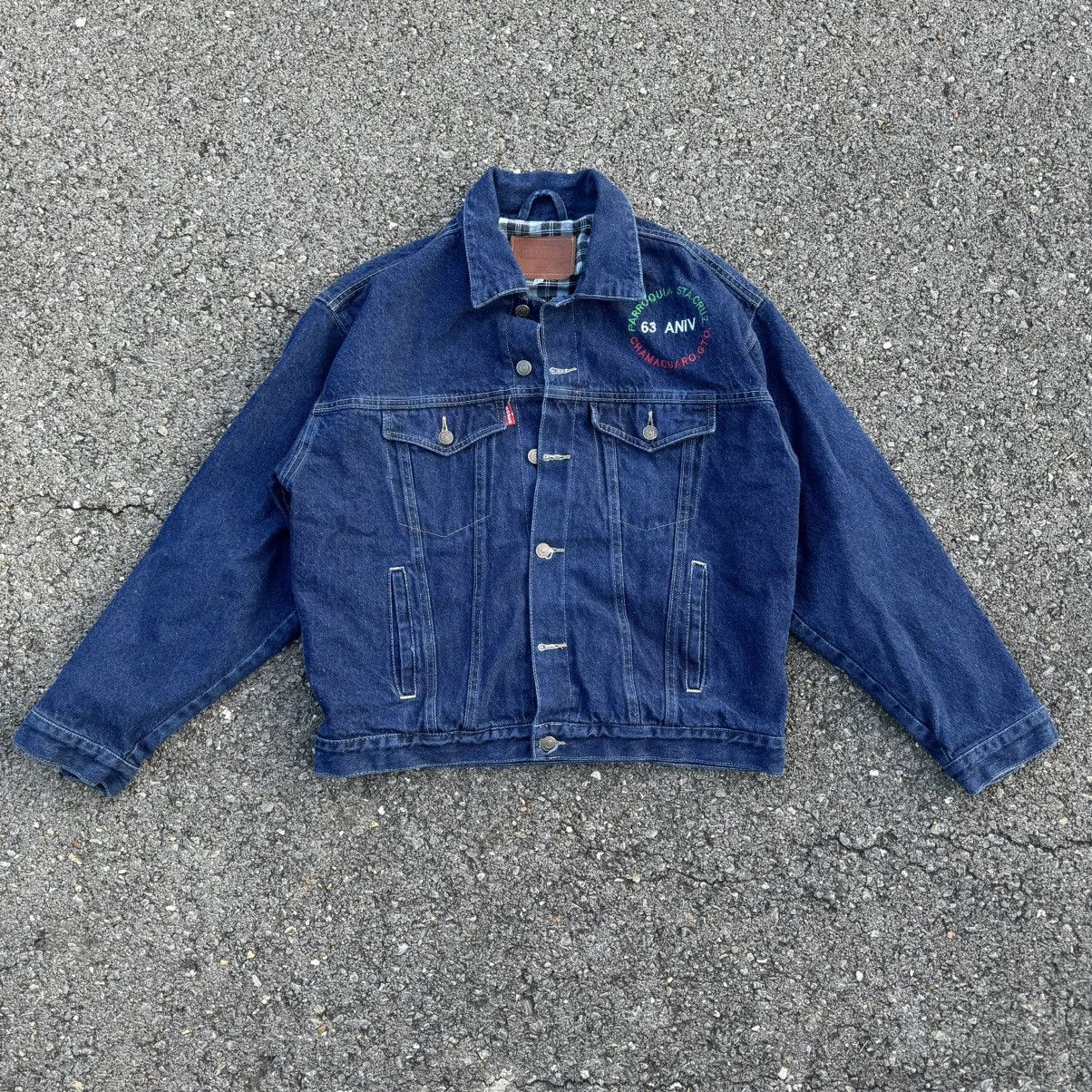 Rodeo × Streetwear × Vintage vintage virgin mary denim jacket | Grailed